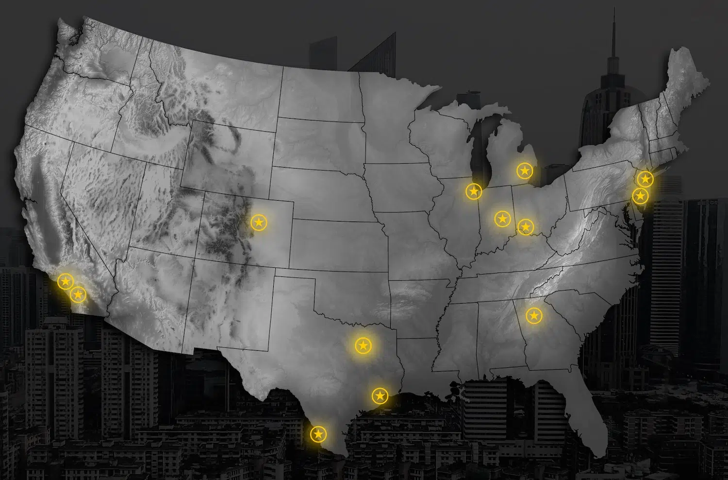 These are the Top Distribution Cities in the US- TRAFFIX