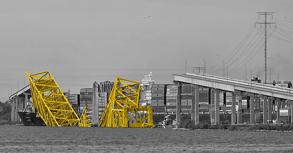 Baltimore Bridge Collapse Causes Port to Close. Containers Rerouted ...